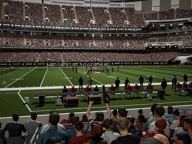 Caesars Superdome Seat Views | SeatGeek