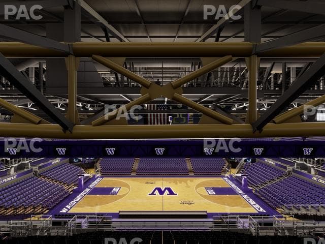 Alaska Airlines Arena at Hec Edmundson Pavilion Seating Chart & Seat ...