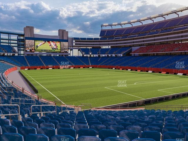 Gillette Stadium Seating Chart & Seat Views | SeatGeek
