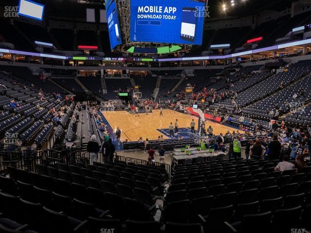Target Center Seating Chart & Seat Views | SeatGeek