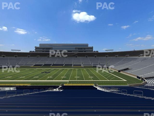Notre Dame Stadium Seating Chart & Seat Views | SeatGeek