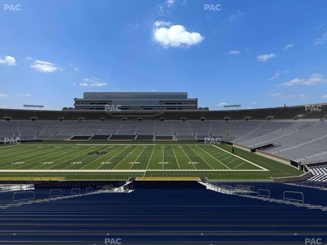Notre Dame Stadium Seating Chart & Seat Views | SeatGeek