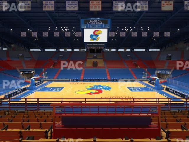 Allen Fieldhouse Seating Chart & Seat Views | SeatGeek