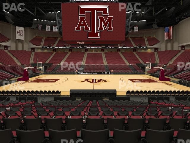 Reed Arena Seating Chart & Seat Views | SeatGeek