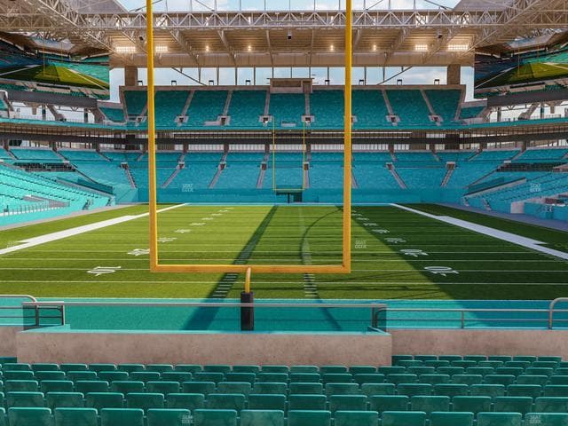 Hard Rock Stadium Seating Chart & Seat Views | SeatGeek