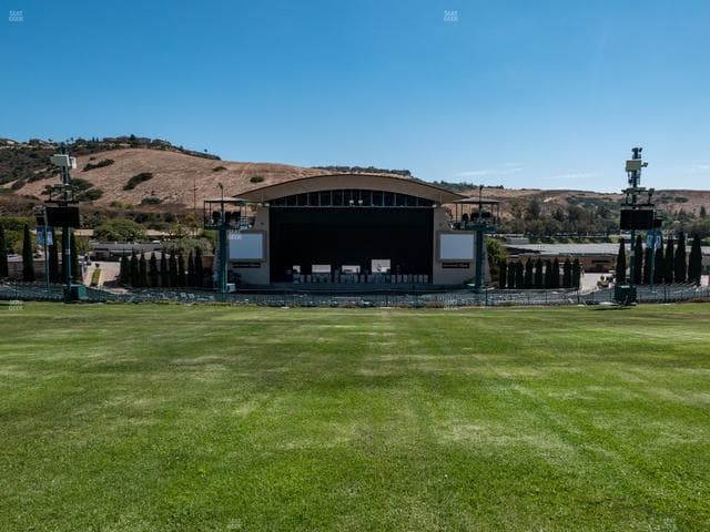 North Island Credit Union Amphitheatre Section Lower 101 Seat View ...