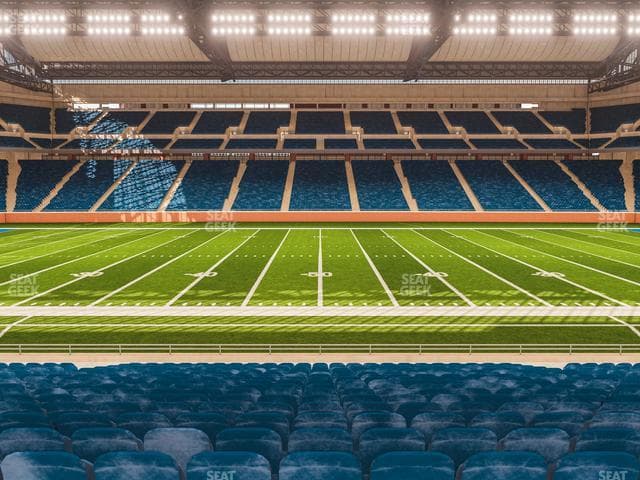 Ford Field Seating Chart & Seat Views | SeatGeek