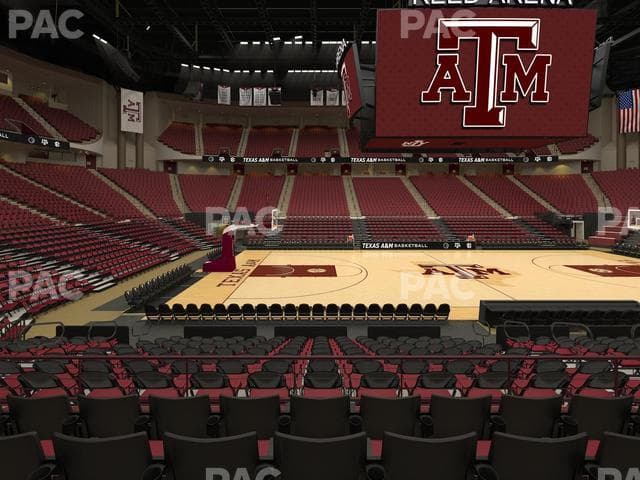Reed Arena Seating Chart & Seat Views | SeatGeek