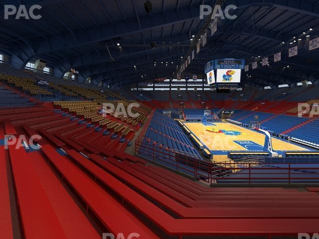 Allen Fieldhouse Seating Chart & Seat Views | SeatGeek