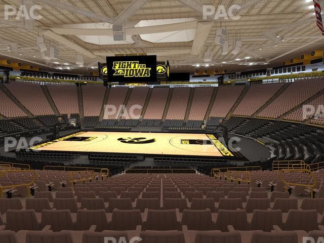 Carver-Hawkeye Arena Seating Chart & Seat Views | SeatGeek