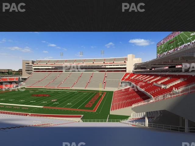 Razorback Stadium Seating Chart & Seat Views | SeatGeek
