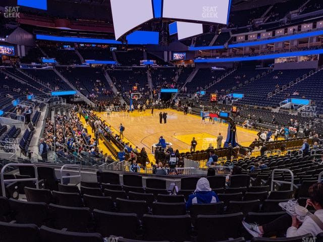 Chase Center Section 116 Seat View | SeatGeek