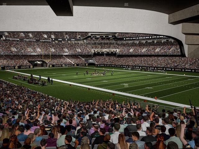 Caesars Superdome Seating Chart & Seat Views | SeatGeek