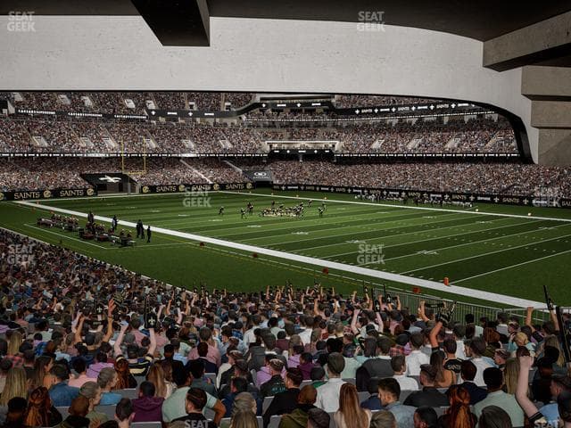 Caesars Superdome Seating Chart & Seat Views | SeatGeek