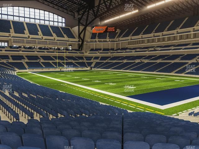 Lucas Oil Stadium Seating Chart & Seat Views | SeatGeek