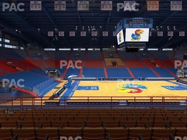 Allen Fieldhouse Seating Chart & Seat Views | SeatGeek