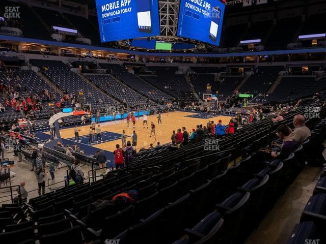 Target Center Seating Charts & Seat Views | SeatGeek