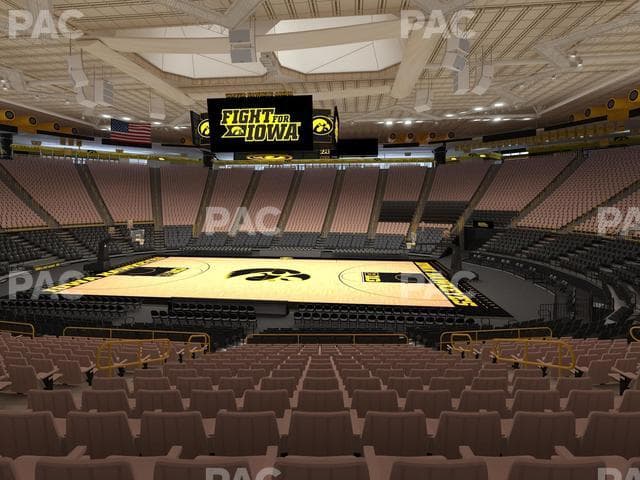 Carver-Hawkeye Arena Seating Chart & Seat Views | SeatGeek