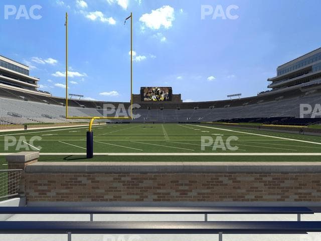 Notre Dame Stadium Seating Chart & Seat Views | SeatGeek