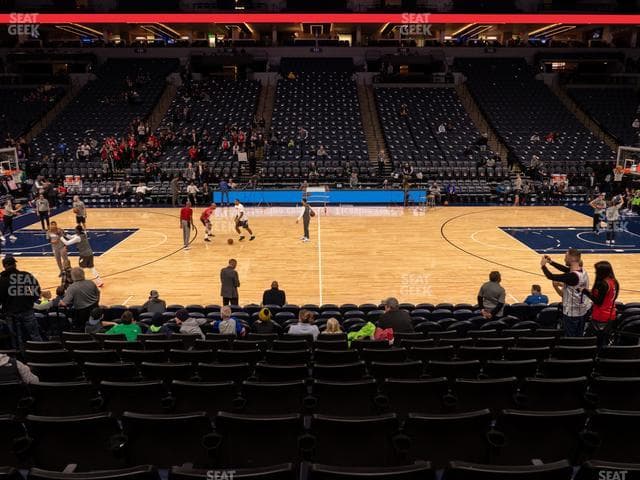 Target Center Seating Chart & Seat Views | SeatGeek