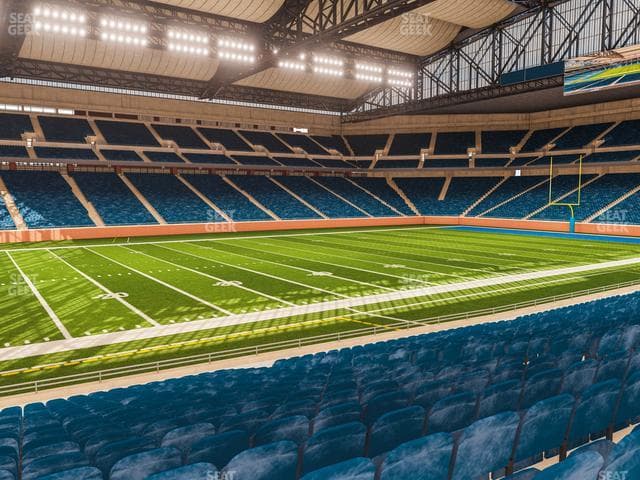 Ford Field Seating Chart & Seat Views | SeatGeek