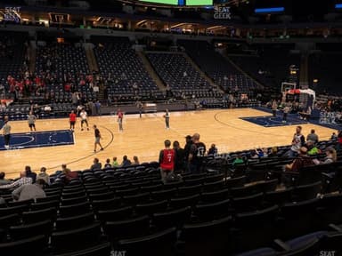 Target Center Seating Chart & Seat Views | SeatGeek