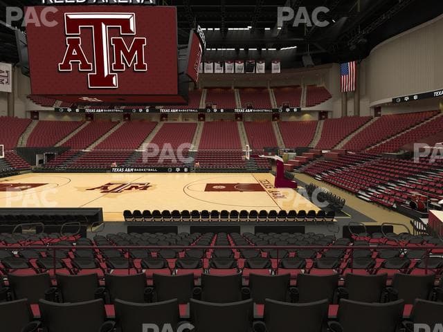 Reed Arena Seating Chart & Seat Views | SeatGeek