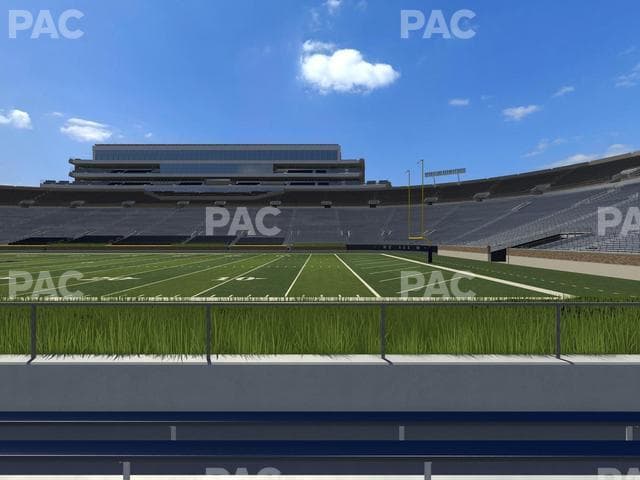 Notre Dame Stadium Seating Chart & Seat Views | SeatGeek