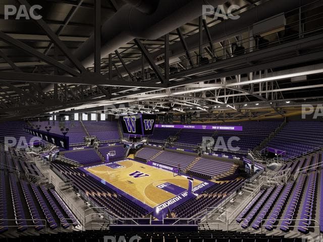 Alaska Airlines Arena at Hec Edmundson Pavilion Seating Chart & Seat ...