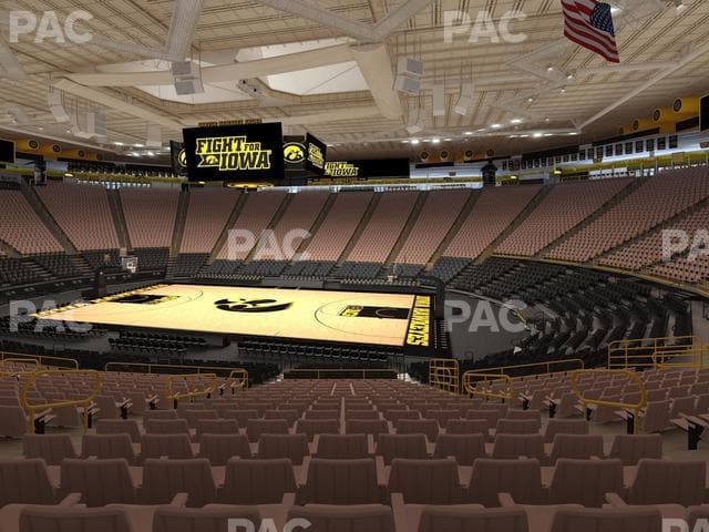 Carver-Hawkeye Arena Seating Chart & Seat Views | SeatGeek