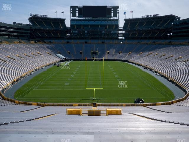 Lambeau Field Seating Chart & Seat Views | SeatGeek