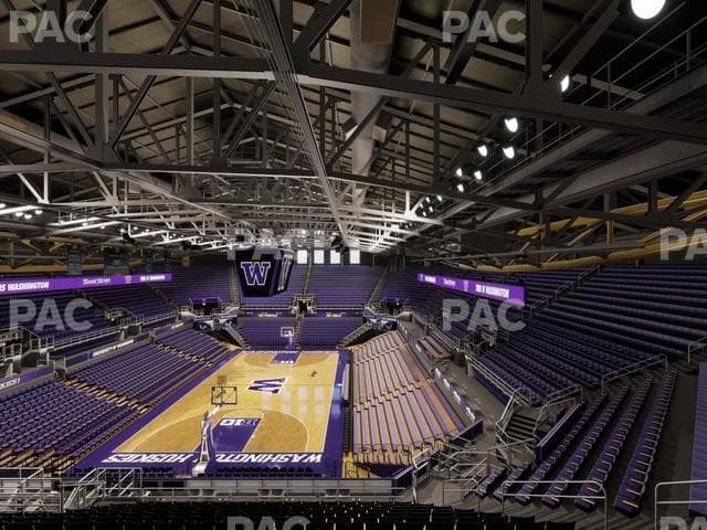 Alaska Airlines Arena at Hec Edmundson Pavilion Seating Chart & Seat ...