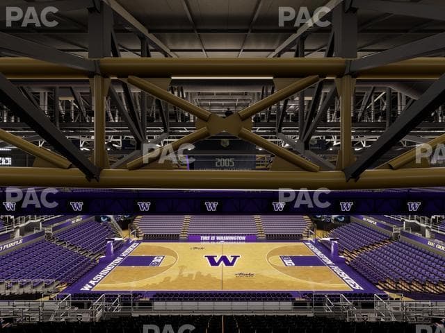 Alaska Airlines Arena at Hec Edmundson Pavilion Seating Chart & Seat ...