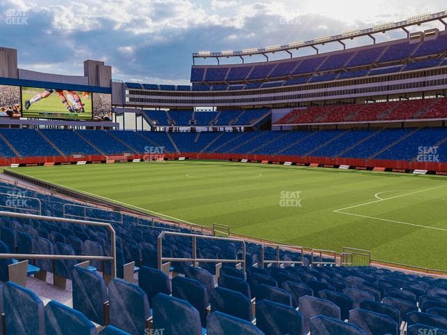 Gillette Stadium Seating Chart & Seat Views | SeatGeek
