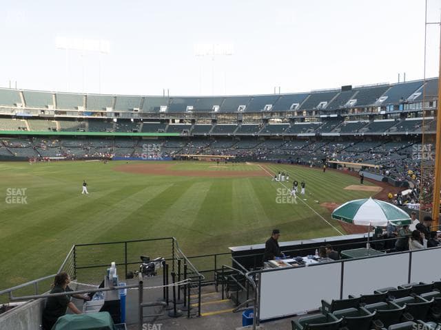 Oakland Coliseum Seating Chart & Seat Views | SeatGeek