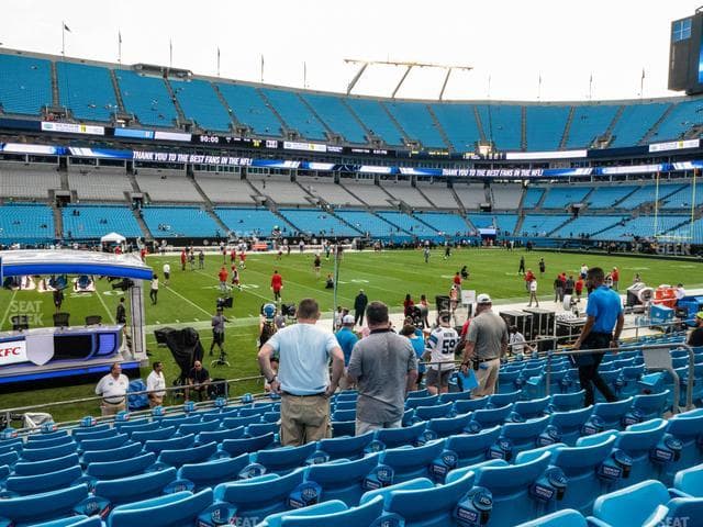 Bank of America Stadium Seating Chart & Seat Views | SeatGeek