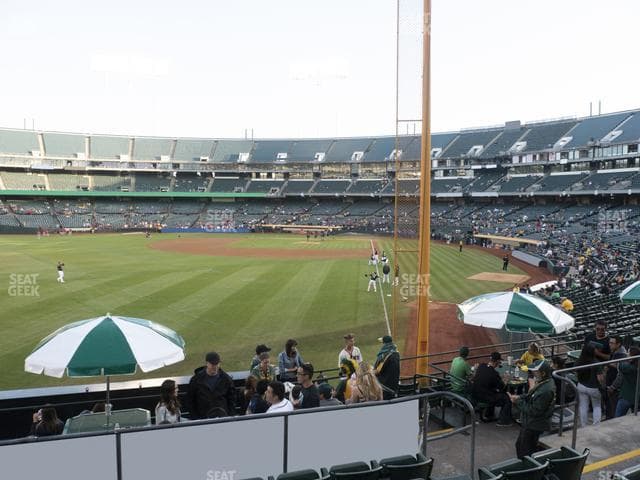 Oakland Coliseum Seating Chart & Seat Views | SeatGeek