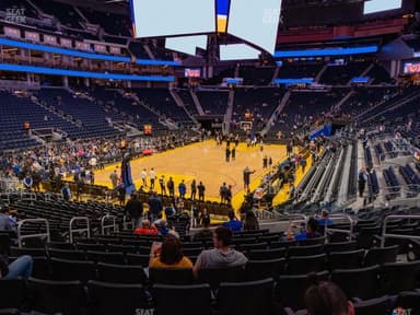 Chase Center Section 116 Seat View | SeatGeek