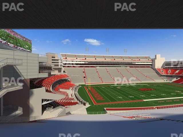 Razorback Stadium Seating Chart & Seat Views | SeatGeek