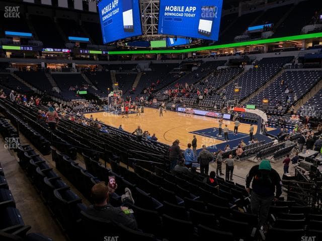 Target Center Seating Chart & Seat Views | SeatGeek