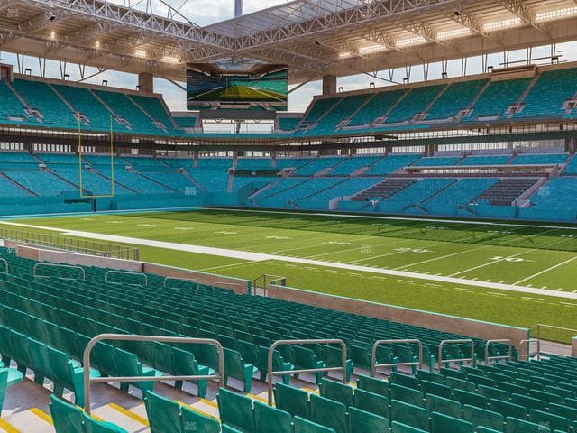 Hard Rock Stadium Seating Chart & Seat Views | SeatGeek