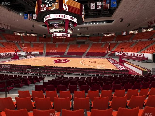 Lloyd Noble Center Seating Chart & Seat Views | SeatGeek