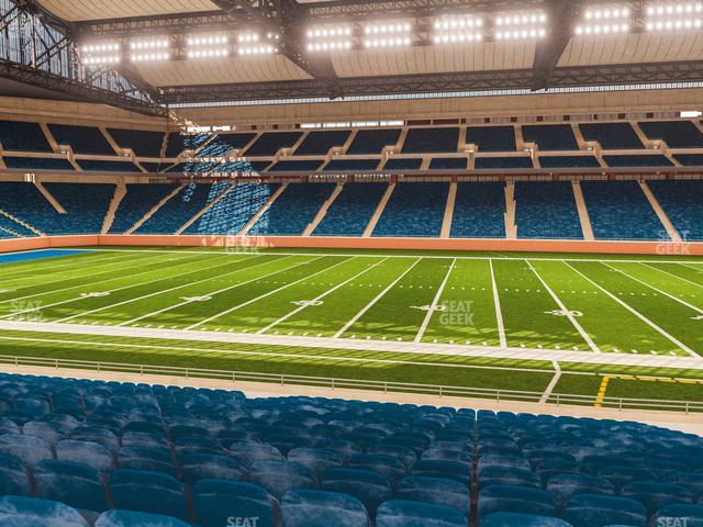 Ford Field Seating Chart & Seat Views | SeatGeek