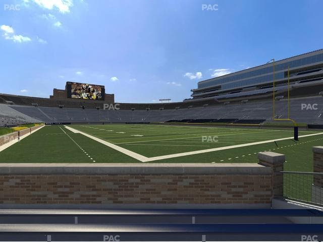 Notre Dame Stadium Seating Chart & Seat Views | SeatGeek