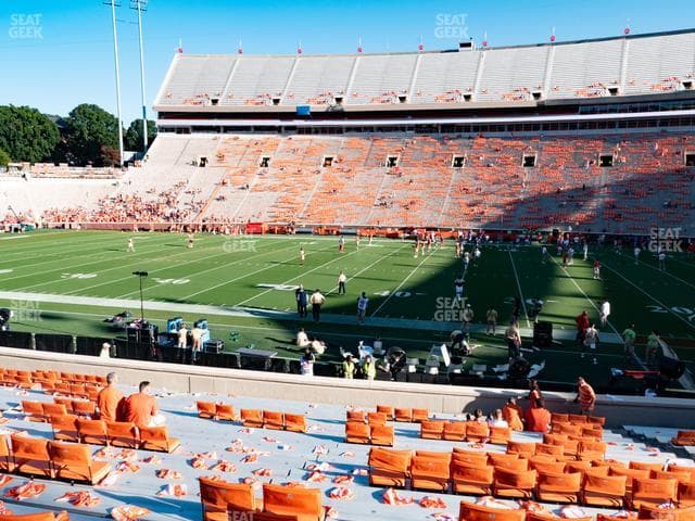 Clemson Memorial Stadium Seating Chart & Seat Views | SeatGeek