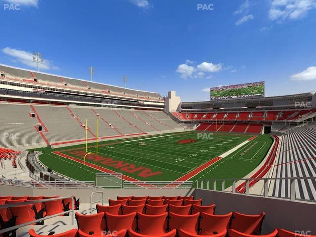 Razorback Stadium Seating Chart & Seat Views | SeatGeek