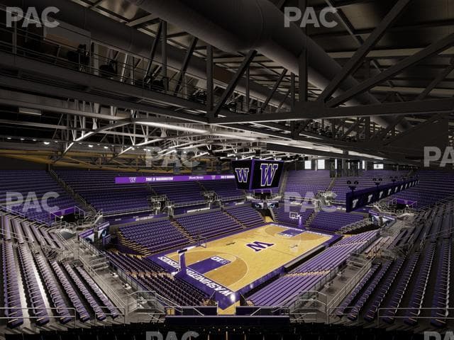 Alaska Airlines Arena at Hec Edmundson Pavilion Seating Chart & Seat ...