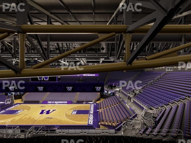 Alaska Airlines Arena at Hec Edmundson Pavilion Seating Chart & Seat ...