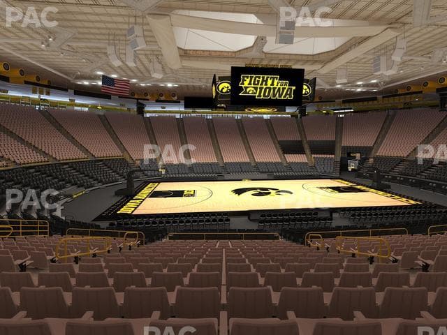 Carver-Hawkeye Arena Seating Chart & Seat Views | SeatGeek