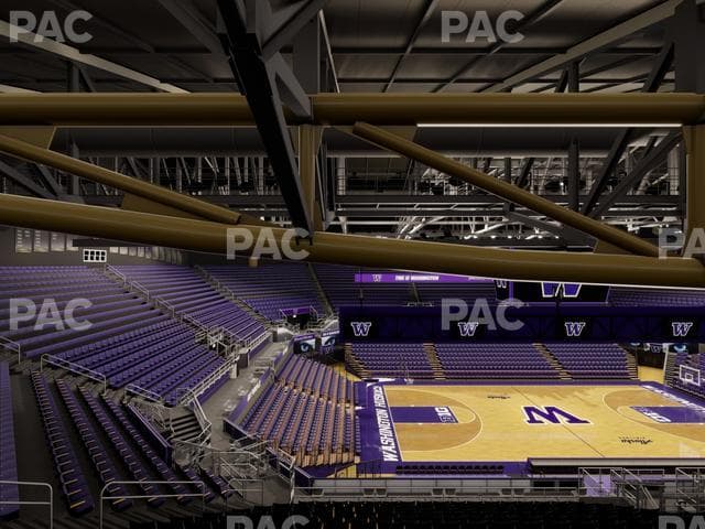 Alaska Airlines Arena at Hec Edmundson Pavilion Seating Chart & Seat ...